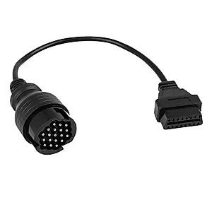 X AUTOHAUX OBD2 Diagnostic Connector Cable Male to Female for Porsche - 19 Pin to 16 Pin 40cm