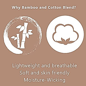 LifeTree Muslin Crib Sheets for Girls and Boys, 70% Viscose from Bamboo and 30% Cotton Boho Fitted Baby Crib Sheet for Standard Crib Mattress & Toddler Bed Mattress (52"x28") - Rainbow Pattern