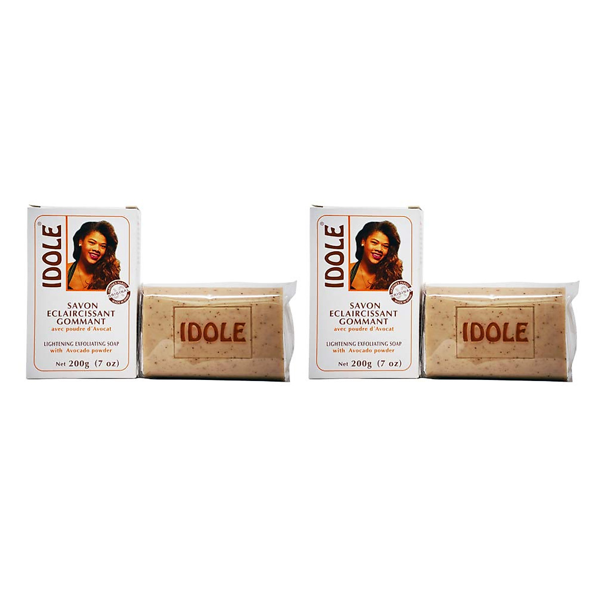 Idole Soap - Exfoliating 7 oz. (Choose 1, 2, or 3) (2 Packs)