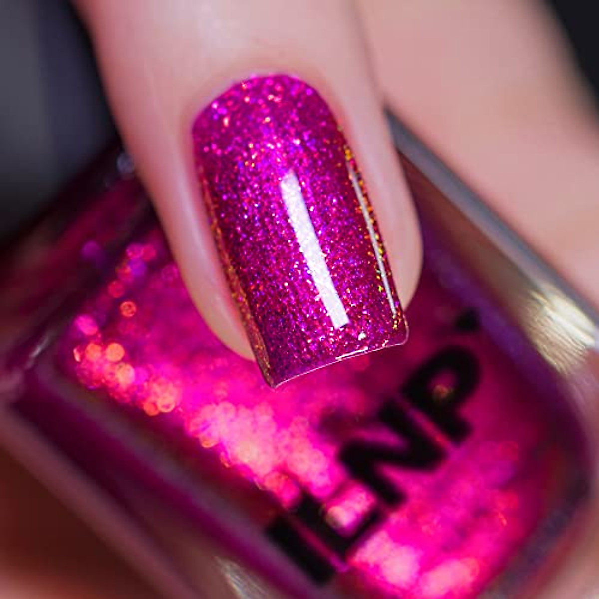 ILNP Showstopper - Vivid Magenta Shimmer Nail Polish