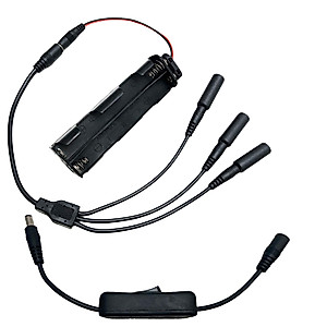 Prop and Scenery Lights Red Led Light 3 Head Micro Special Effects Kit 12v 9v Dc Theatrical Costumes Christmas Lighting