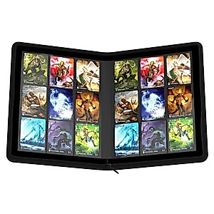 Ultimate Guard Zipfolio 360 – 18 Pocket Xenoskin Black