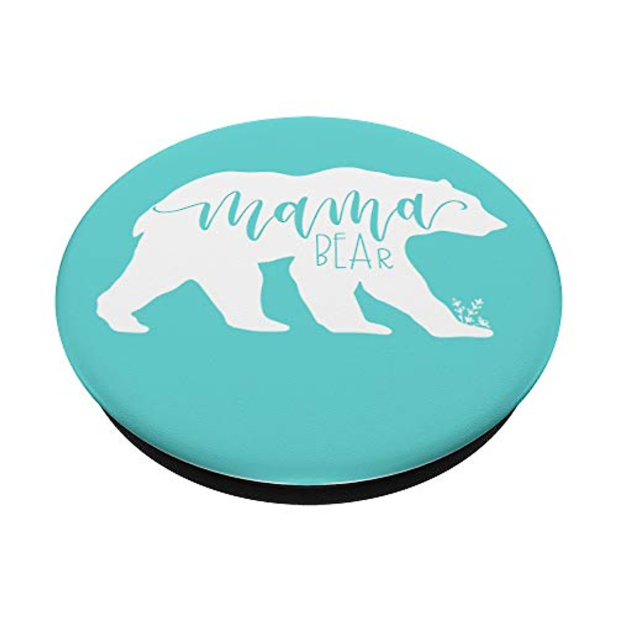 Mom Mother Mommy Mama Momma Mamma Teal White Black JLZ043 PopSockets Swappable PopGrip