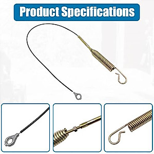Traction Cable 06900439 for Ariens Gravely Auger Cable Gravely Power Brush Deluxe Pro 24 28 30 36 Snow Blower