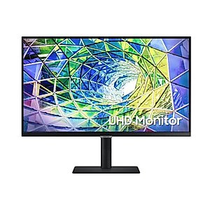 Samsung Business LS27A804NMN 27 Inch 4K UHD 3840x2160 Computer Monitor- (Renewed), Black