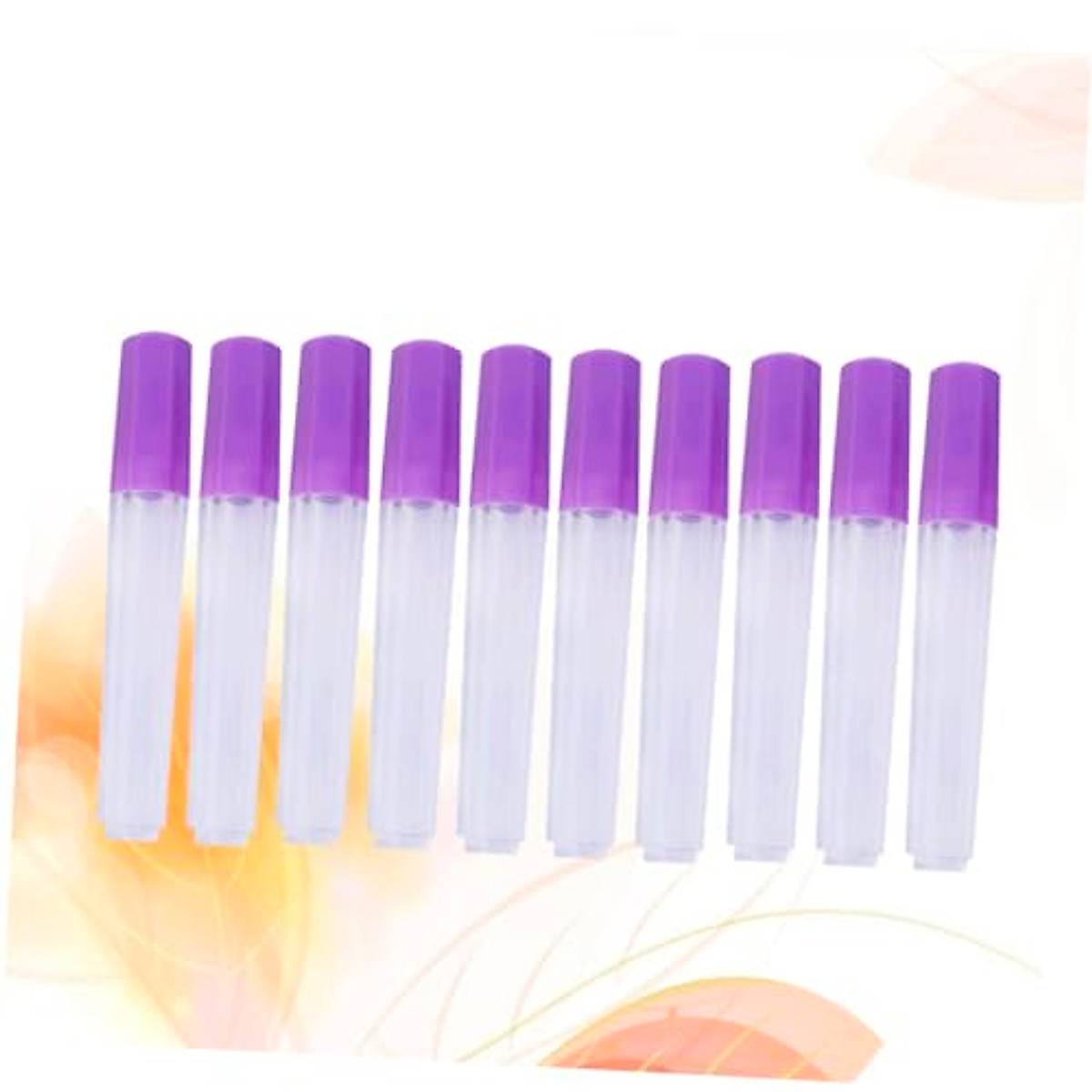 Gogogmee 20 Pcs Tube Bead Storage Containers Storage Containers for Beads Transparent Holder Jewelry Storage Container Knitting Case Tube Pin Storage Tube