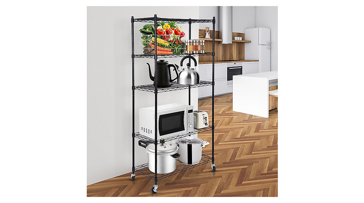 JupiterForce Heavy Duty 5-Shelf Storage Unit
