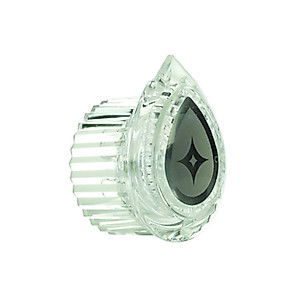 Danco Posi-Temp Faucet Handle for Moen, Tub/Shower, Clear Acrylic (10302), Pack of 1