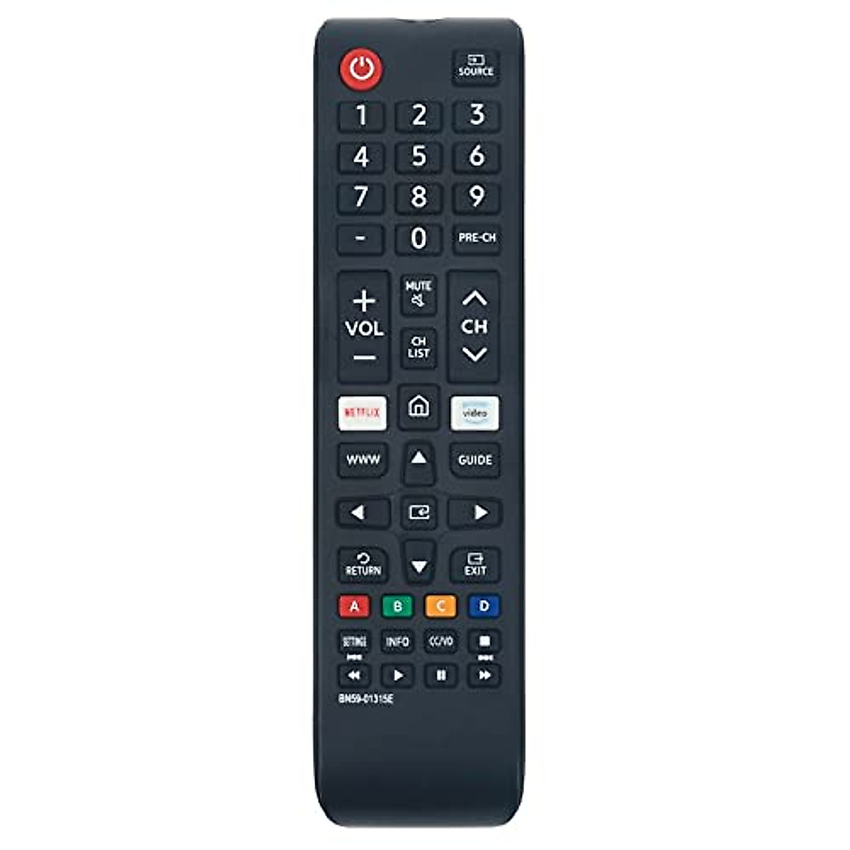 New BN59-01315E Replace Remote Control for Samsung Smart TV UN58TU700D UN65TU7000 UN70TU7000