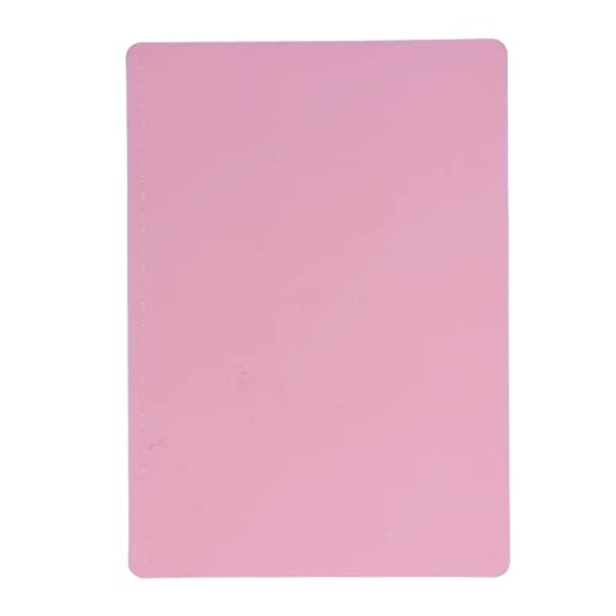 Clip Board, Soft Convenient Clear Clipboard Plastic Easy to Clean for Writing for Drawing(EVA Exam Pad A4-Light Fei Powder)