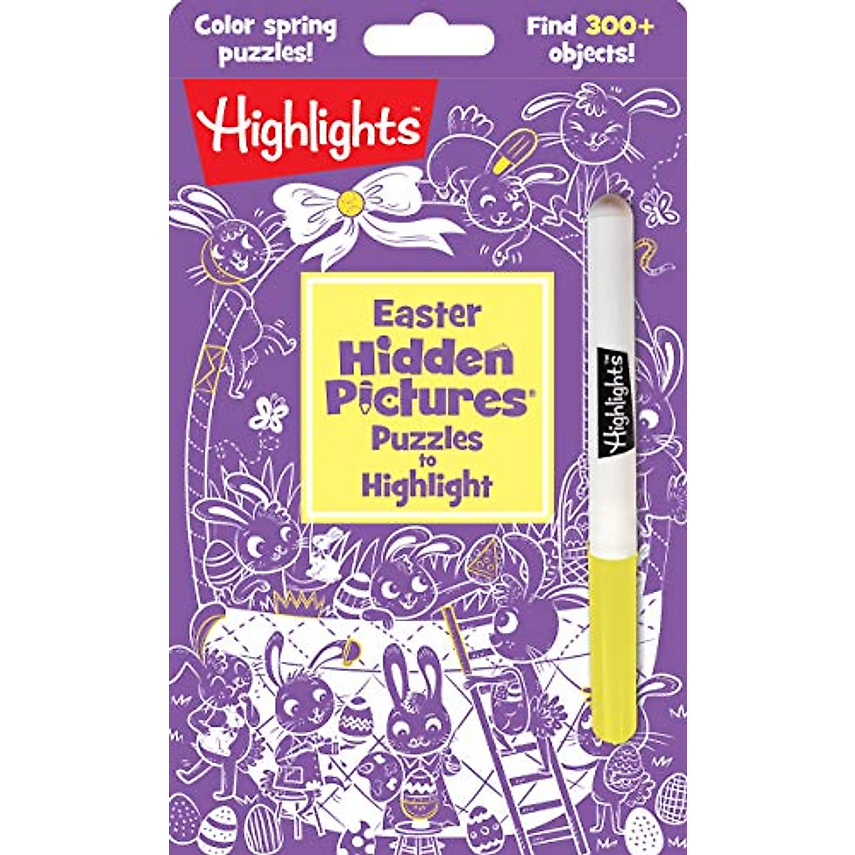 Easter Hidden Pictures Puzzles to Highlight: 300+ Hidden Bunnies, Chicks, Flowers, Easter Eggs and More, Easter Activity Book for Kids (Highlights Hidden Pictures Puzzles to Highlight Activity Books)
