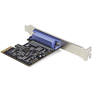 StarTech.com 1-Port Parallel PCIe Card - PCI Express DB25 LPT Printer Card