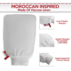 Exfoliating Spa Bath Glove and Scrubbing Mitt (1)