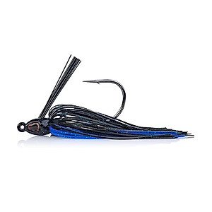 Berkley Swim Fishing Jig, Black/Blue