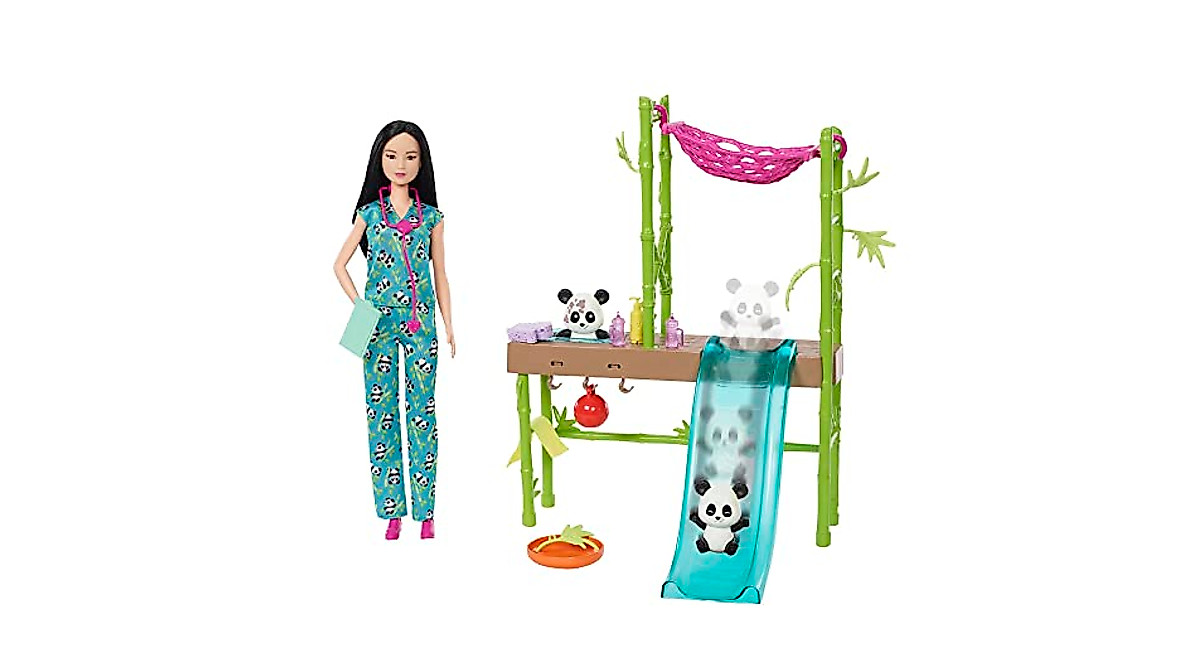 Barbie Panda Care Playset - Fun Toy for Kids