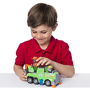 Paw Patrol Rocky’s Ultimate Rescue Recycling Truck with Moving Crane and Flip-Open Ramp