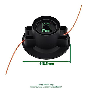HeyCarb FS38 FS40 Autoc-ut C5-2 Trimmer Weed Eater Head for Stihl FS45 FS46 FS50 FSE60 FS40C FS38 FS40 WeedEater Brush Cutter String Trimmer