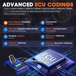 Autel MaxiIM IM608S II: 2024 Newer Ver. of IM608 PRO Top Car IMMO & Key Fob Programming Tool, Same as IM608 PRO II/ IM608 II, w/ XP400 PRO APB112 GBOX3, AutoScan 2.0, Advanced ECU Coding, 40+ Services