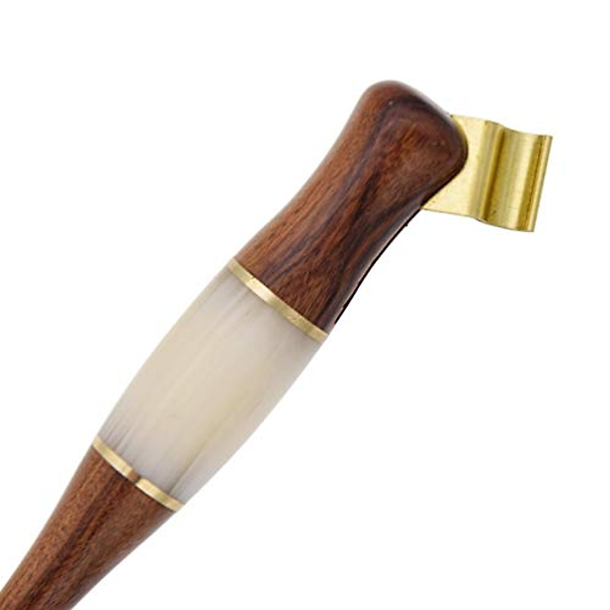 BetterUS 1 Set Dip Pen Wood English Calligraphy Oblique Nib Holder With Desktop Pen Holder,Ink Bottle Container and 5 Nibs