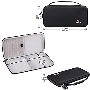 Aproca Hard Travel Storage Case, for Apple Magic Keyboard/OMOTON Ultra-Slim Bluetooth Keyboard