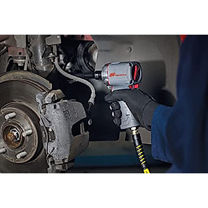 Ingersoll Rand 15QMAX 3/8" Drive, Air Impact Wrench, Quiet, Ultra Compact, 475 ft-lbs Nut-busting Torque, Maintenance Duty, Pistol Grip, Standard Anvil