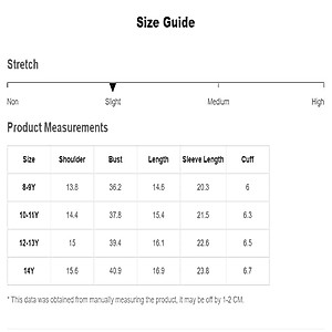 WDIRARA Girl's Zip Front Hoodie Pocket Casual Long Sleeve Sweatshirt Tops White 12-13Y