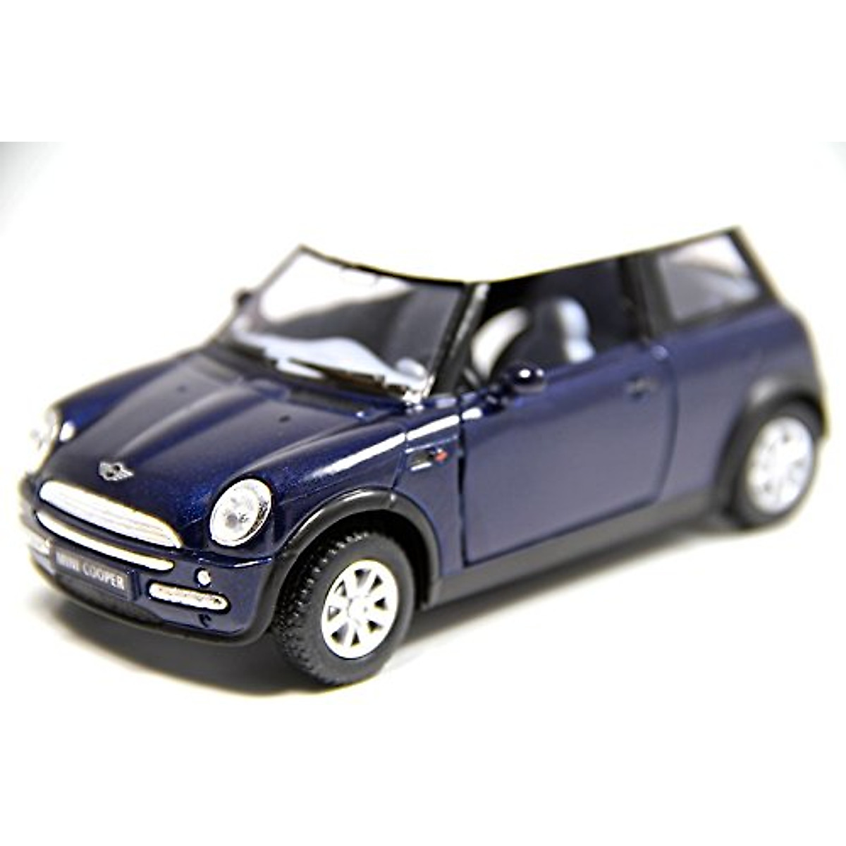 KiNSMART Mini Cooper S 5" 1:28 Scale SetOf4 Die Cast Metal Model Toy Car w/ Pullback Action
