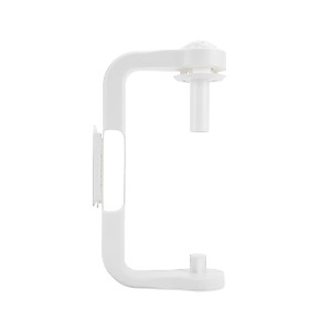 Camco Paper Towel Holder | Ideal for Compact Areas | Features Mountable Design and Adjustable Side Knob | White (57114)