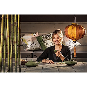 bredemeijer Cast Iron Tea Cups Set of 2 Green XILIN