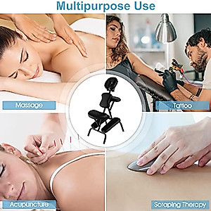 Giantex Portable Light Weight Massage Chair Travel Massage Tattoo Spa Chair w/Carrying Bag
