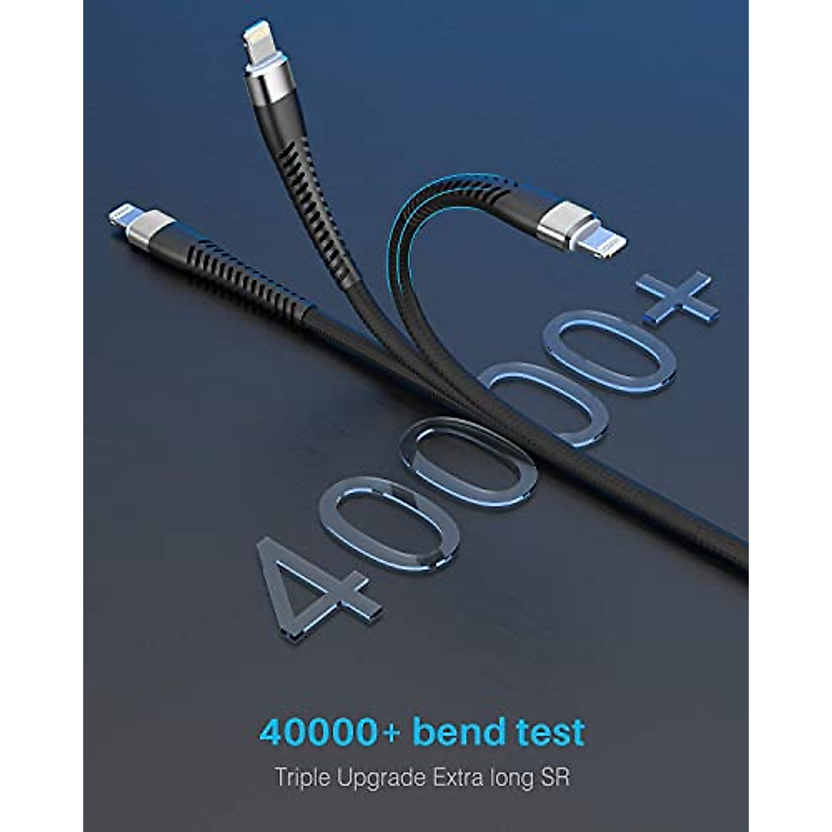 Apple MFi Certified iPhone Charger Cable 3ft, 2Pack Lightning Cable 3 Foot, High Fast/Data Sync 3 Feet Apple Charging Cable Cord for Apple iPhone 13/12/11 Pro/11/XS MAX/XR/8/7/6s/6/Plus/5,iPad