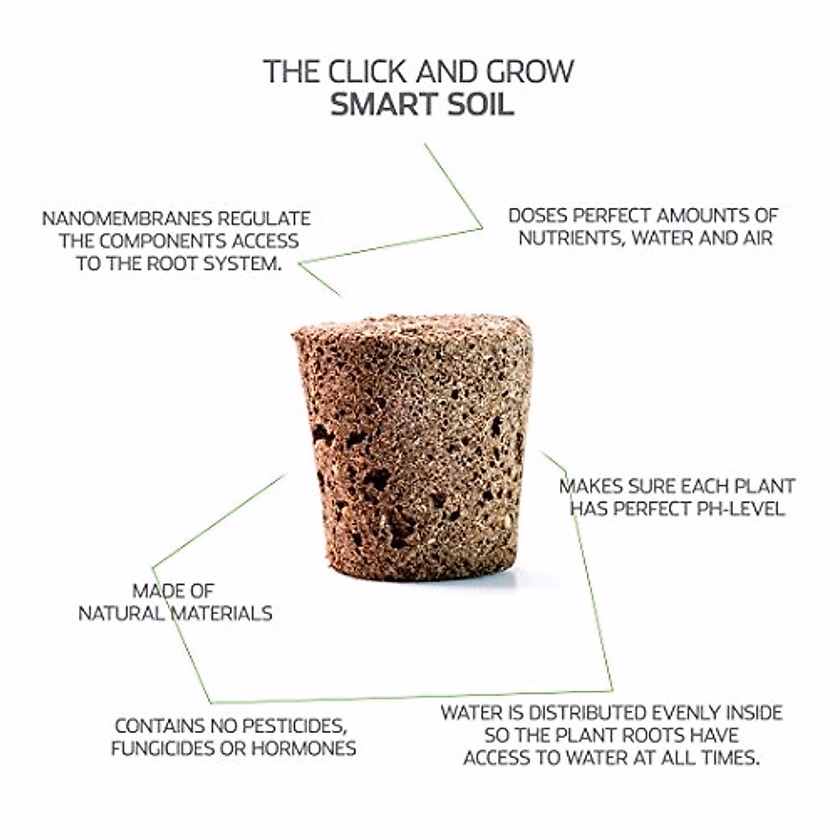 Click and Grow Smart Garden Garden Cress Plant Pods, 3-pack