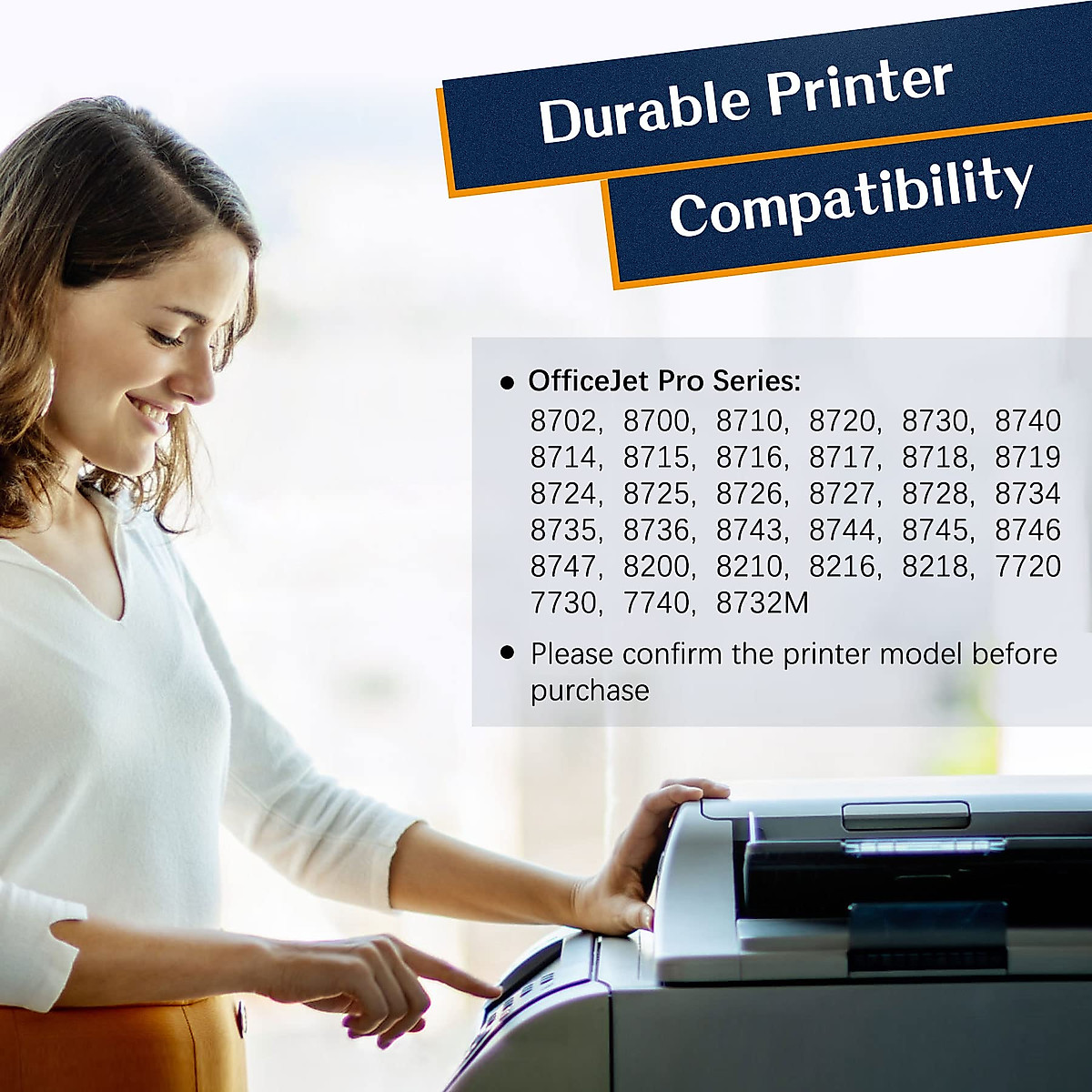 ColorKing Remanufactured 952 XL Ink Cartridges Replacement for HP 952XL Ink Cartridges Combo Pack for HP OfficeJet Pro 8710 8720 7740 7720 8210 8715 8725 8740 8702 Printer(Black,Cyan,Magenta,Yellow)