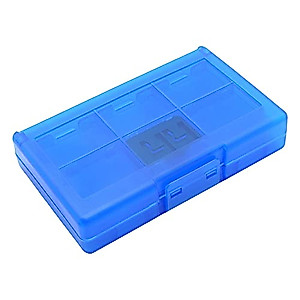 giveyoulucky24 in1 Game Cassette Storage Box Container Card Case for Nintendo Console Switch - Blue