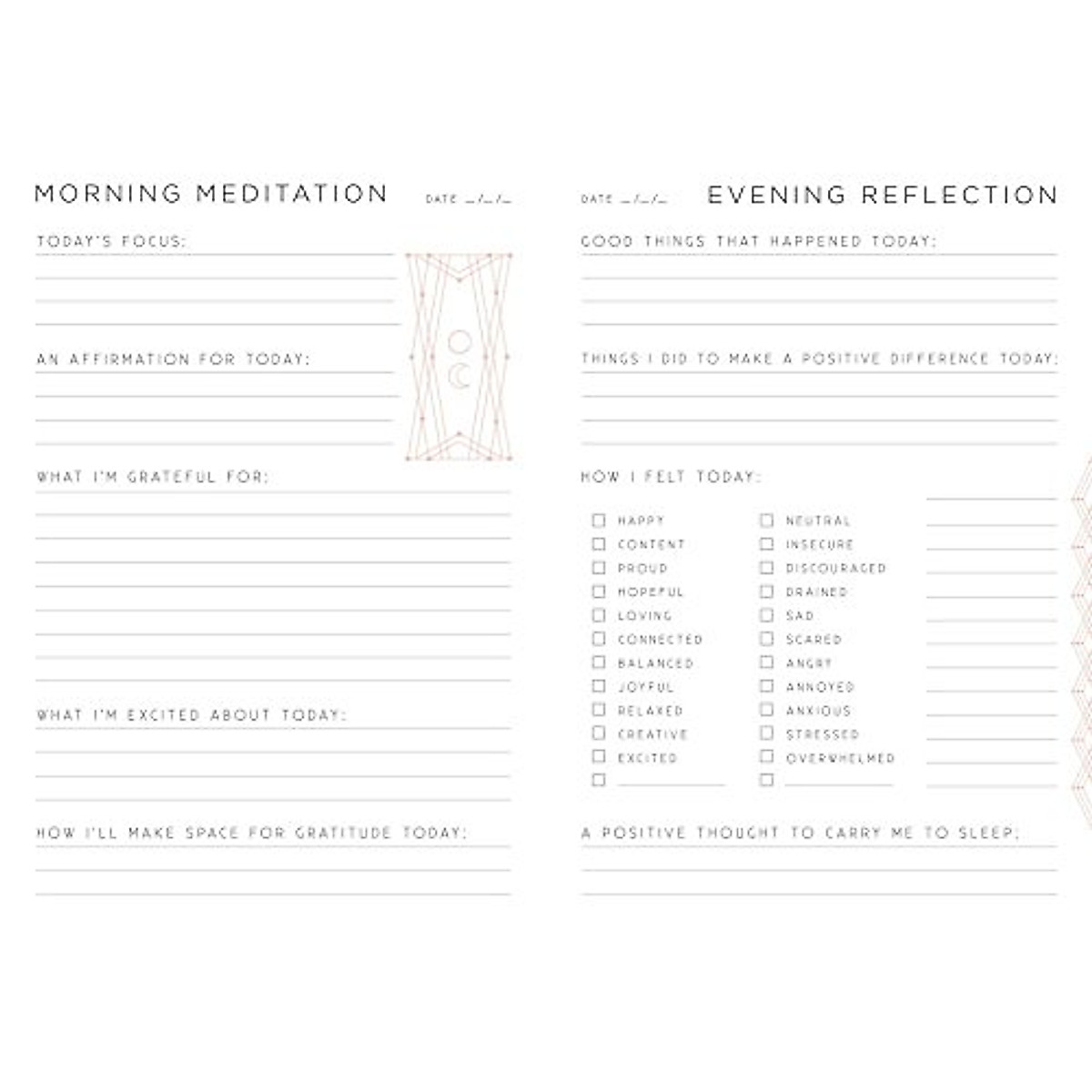 Gratitude: A Day and Night Reflection Journal (90 Days) (Inner World)