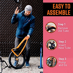 Tubolito Tubo-BMX TPU Inner Tube 20", 22”, and 24” Wheel Sizes | Fits Tire Widths 1.5" - 2.5" and 1 1/8" - 1 3/8" | Schrader & Presta Valve Options | Compatible with Rim & Disc Brakes