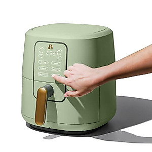 6 Quart Touchscreen Air Fryer, Sage Green by Drew Barrymore