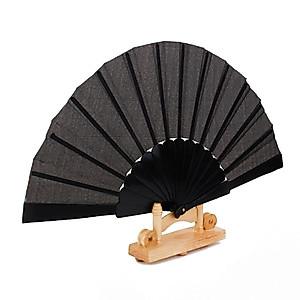 RAZZUM 2/Pack Solid Japanese Folding Fan