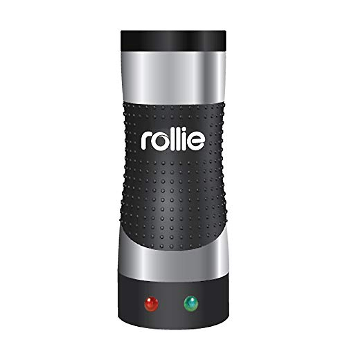 Rollie Egg cooker Automatic Electric Vertical (Stainless steel) / Egg sandwich,Egg rolls, Omelets, Scrambled eggs, Breakfast egg maker. Free cleaning brush + 25 recipes