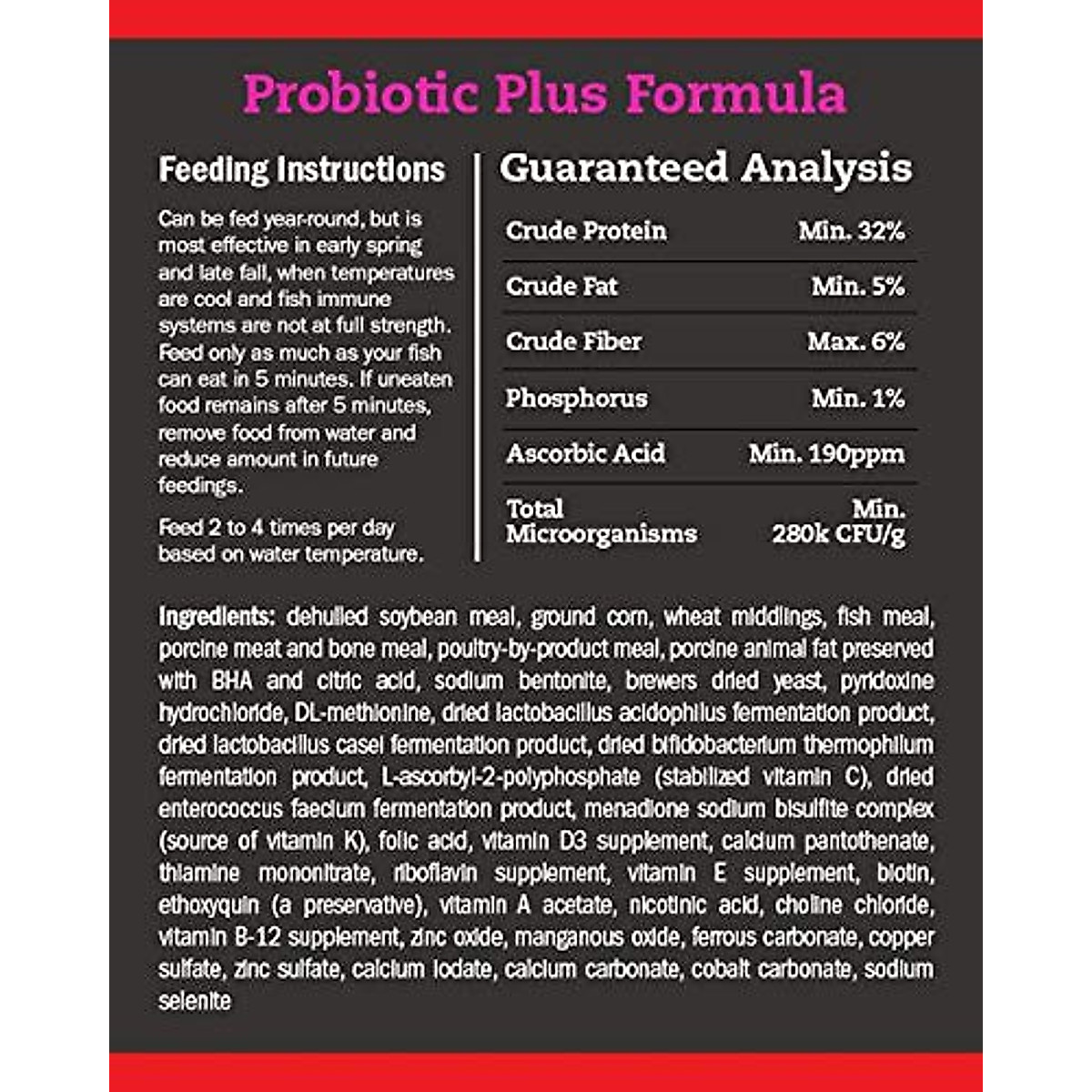 Blue Ridge Koi Fish Food 14lb - Koi Food 3/16” Probiotic Plus, Goldfish Food, Premium Fish Food for Ponds, Ponds Fish Food, Koi Food Fall and Winter Fish Food, Floating Pond Pellets