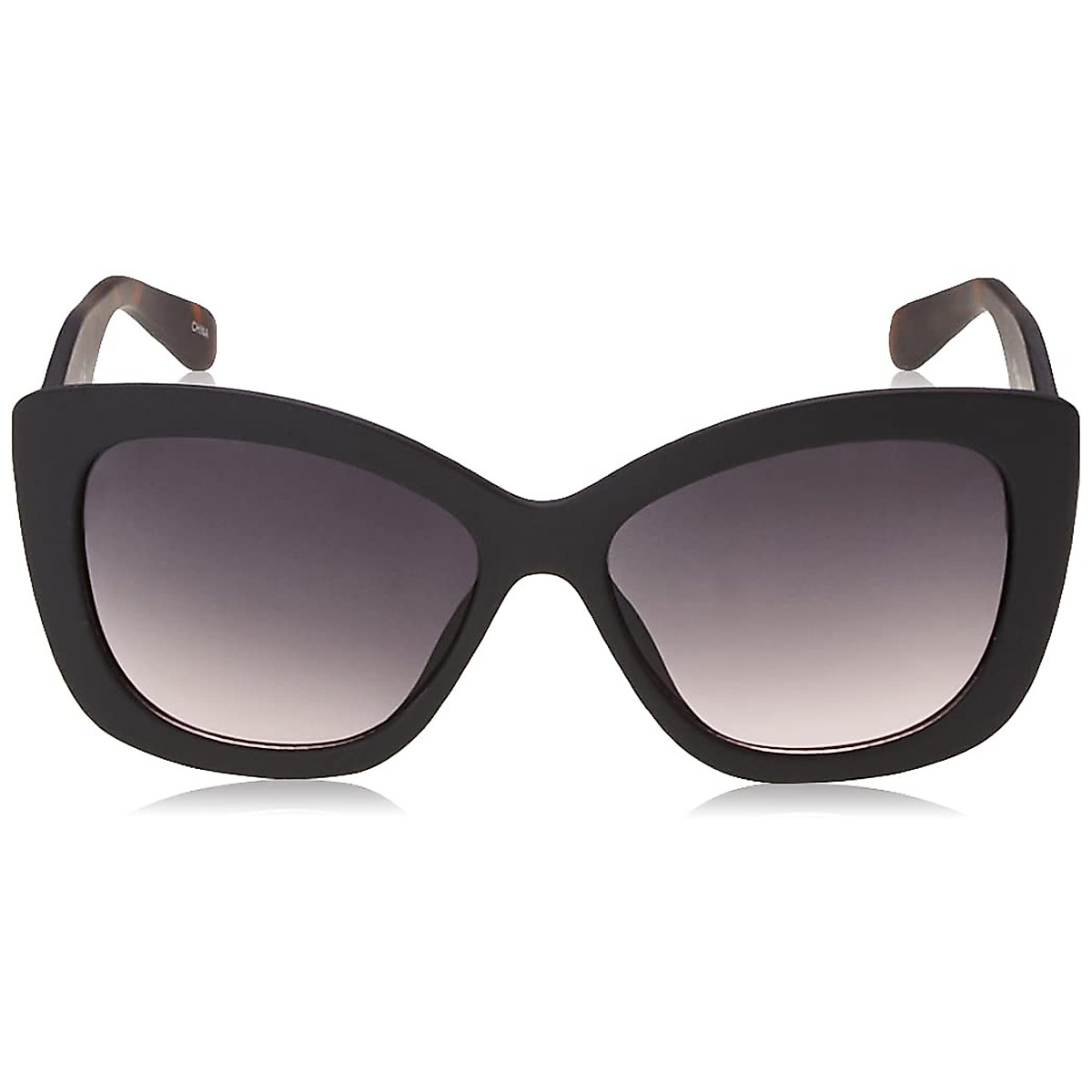 TAHARI womens Th558 UV Protective Cat Eye Women s Sunglasses Wear Year Round Elegant Gifts for Women 57 mm, Black & Tortoise, 70 mm US