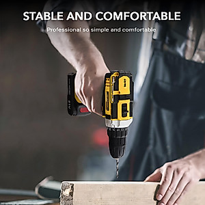 NatureNook Drill Set Electric Screwdriver Cordless Power Drill Tools Cordless Drills with Battery and Charger