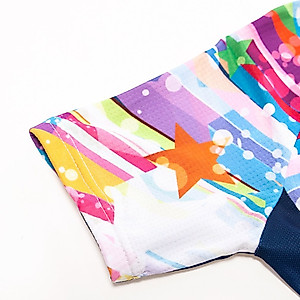 Cycling Jersey Women's Bicycle Tops Breathable Shirt Mountain Clothing Bike Top MTB Road Jersey Short Sleeve Summer Multi L