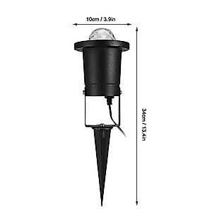 Lawn Light Waterproof Waterproof Lawn Light LED Adjustable Mode Decoration Home Garden Yard Light US Plug 100240V
