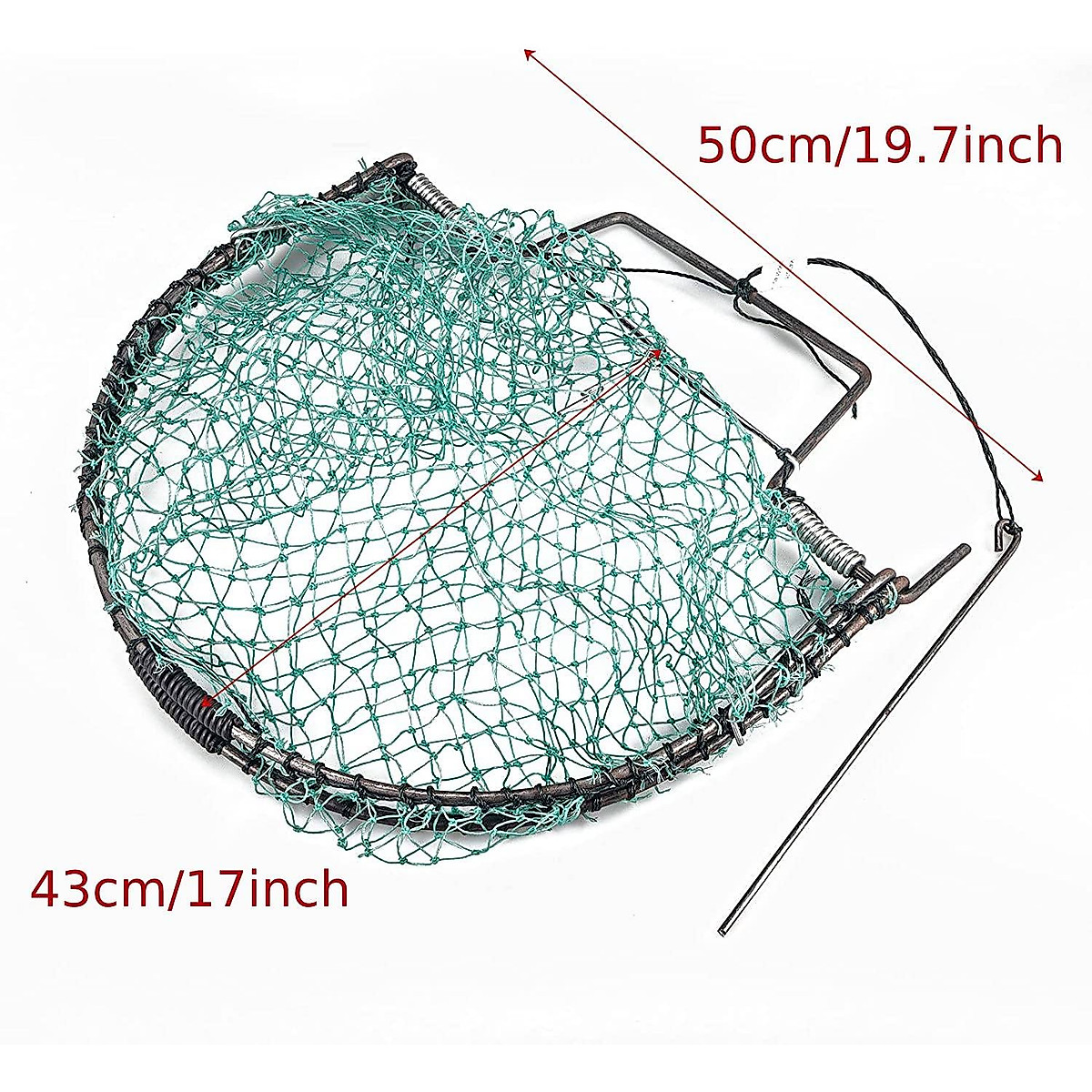 20" Pigeon Trap Sparrow Trap Animal Trap for Birds Rabbits Squirrels Mice Hawks Rats Moles, Professional Bird Trap for Hunting, Bird Catching Net to Protect Your Plant Farm (Will Harm Animals)
