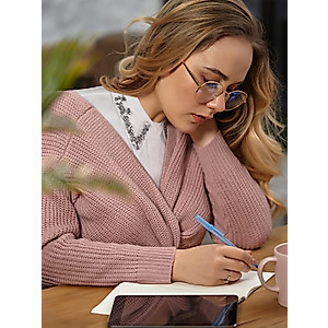 Bencailor 2 Pieces Rhinestone Fake Collar Detachable Dickey Collar for Women Half Shirt Collar Blouse False Collar for Women Girls Outfits, White and Black