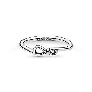 Pandora Infinity Knot 925 Sterling Silver Ring, Size: EUR-48, US-4.5-198898C00-48