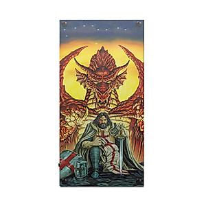 Head Case Designs Officially Licensed Ed Beard Jr Knight Templar Friendship Dragons Vinyl Sticker Gaming Skin Decal Cover Compatible with Xbox Series X Console and Controller Bundle