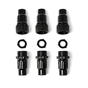 Hanobo Garden Water Hose Expandable Connectors Garden Repair Kit Faucet Adapter