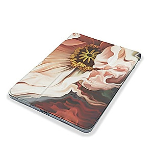 Kawaii Pink Flower Bouquet case Compatible with iPad Mini Air Pro 7.9 8.3 9.7 10.2 10.9 11 12.9 inch Pattern Cover New 2022 2021 Trifold Stand 3 4 5 6 7 8 9 Generation 383 (12.9 Pro 3/4/5 gen)